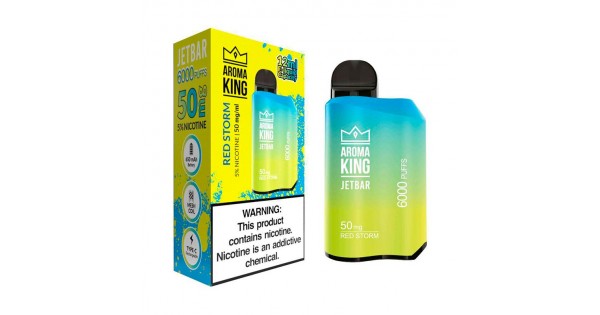 Одноразовая электронная сигарета — Aroma King JetBar 6000 Red Storm ...