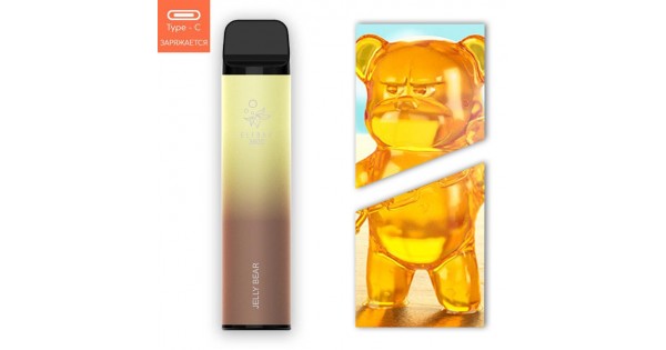 Одноразовая электронная сигарета — ELFBAR 3600 Jelly Bear – купить в ...