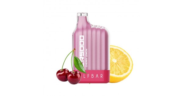 Одноразовая электронная сигарета — ElfBar CR5000 Cherry Lemon – купить ...