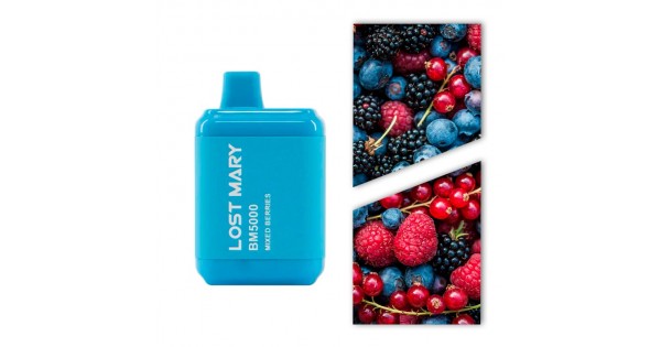 Одноразовая электронная сигарета — Lost Mary BM5000 Mixed Berries ...